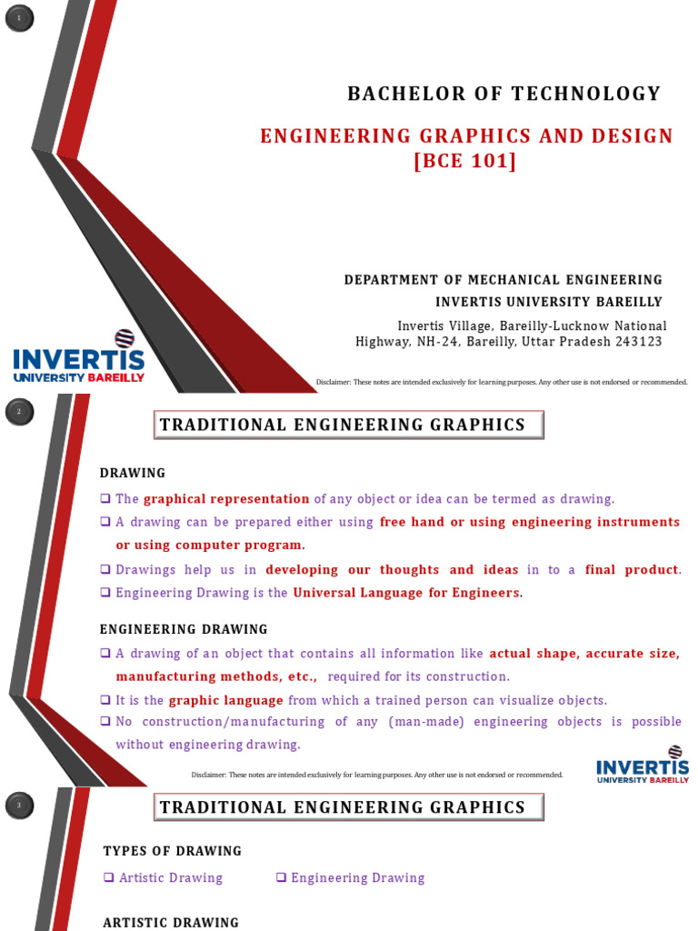 Engineering Graphics & Design | PDF