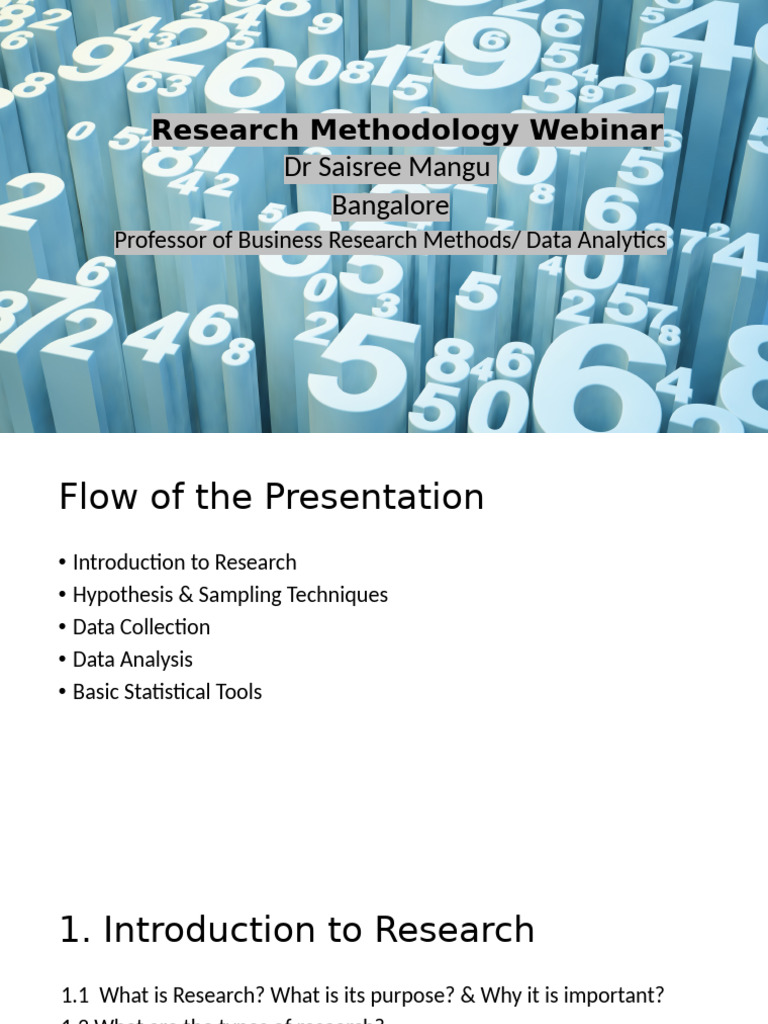 Management, Humanities and Arts - Research Methodology | PDF