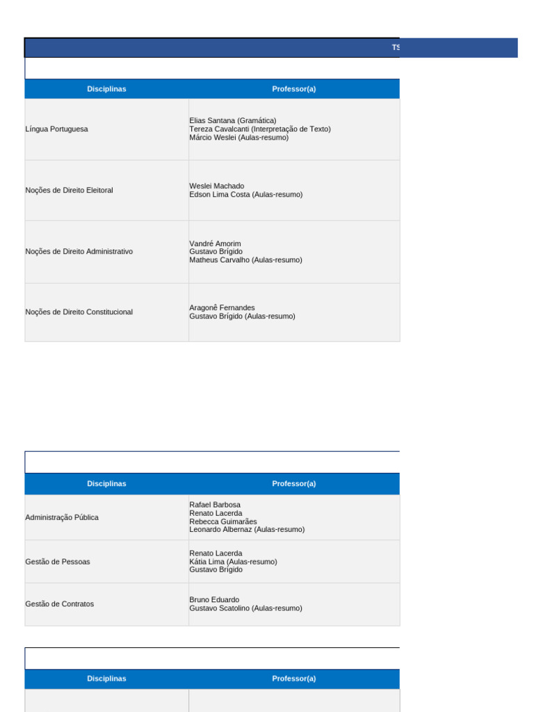 CRONOGRAMA TSE | PDF