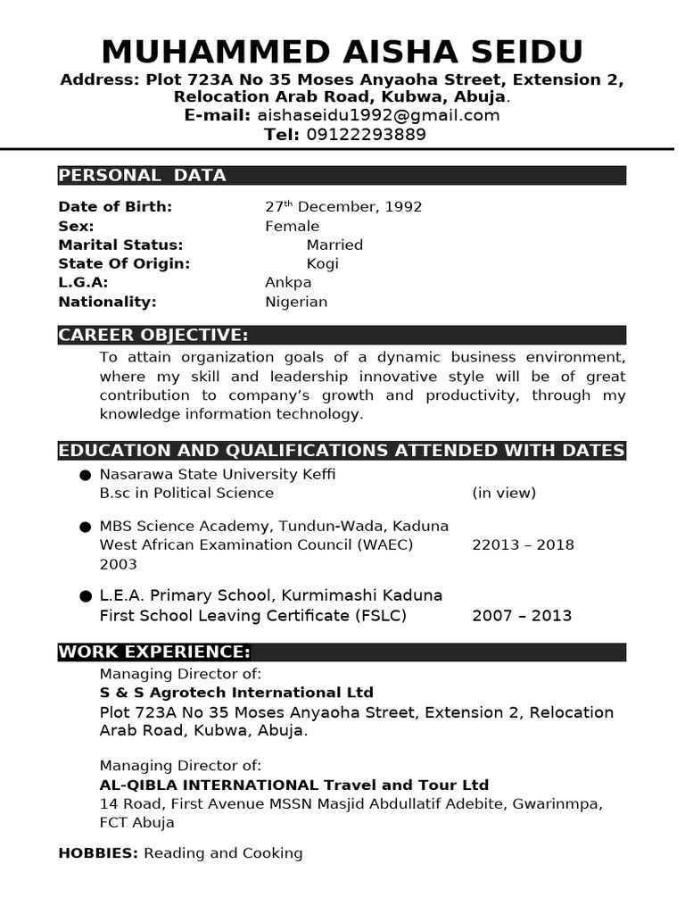 Muhammed Aisha Seidu | PDF