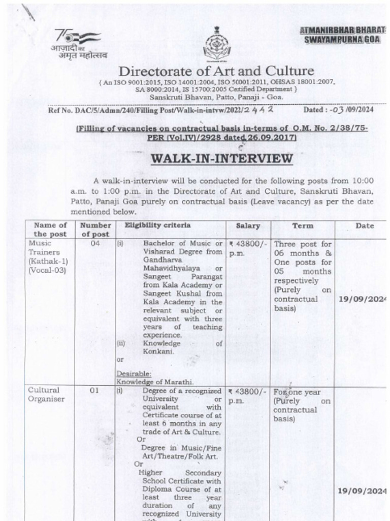 Interview Art and Culture | PDF