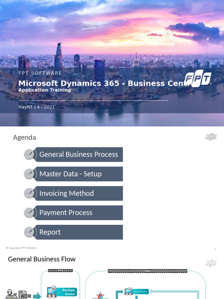 03.microsoft Dynamis 365 BC - Application Training - Account Payable ...