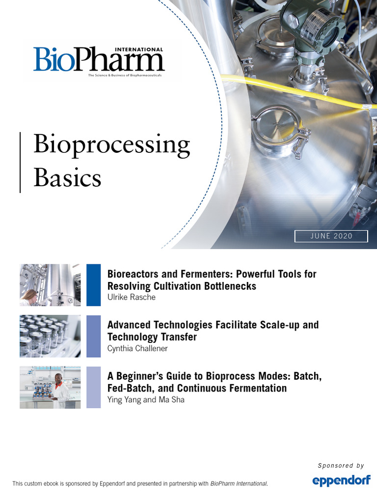 Ebook Basic-Bioprocessing BioPharm-2020 | PDF