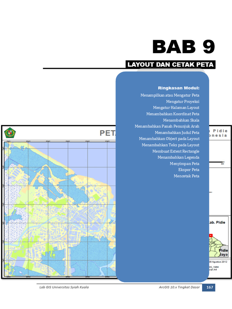 BAB IX LAYOUT Dan CETAK PETA Ver2 | PDF