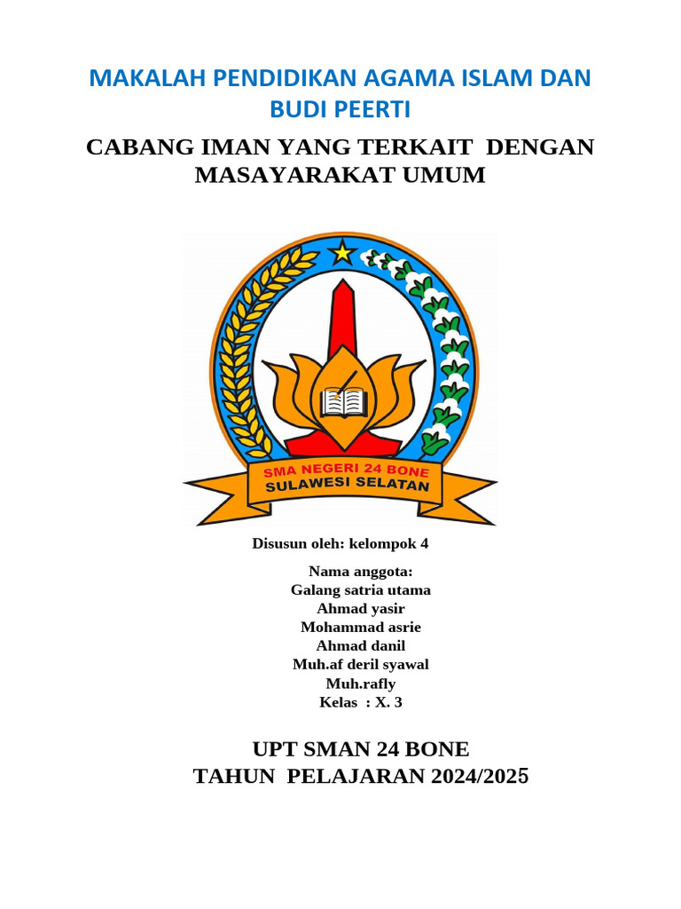 Makalah Galang Satria Utama | PDF