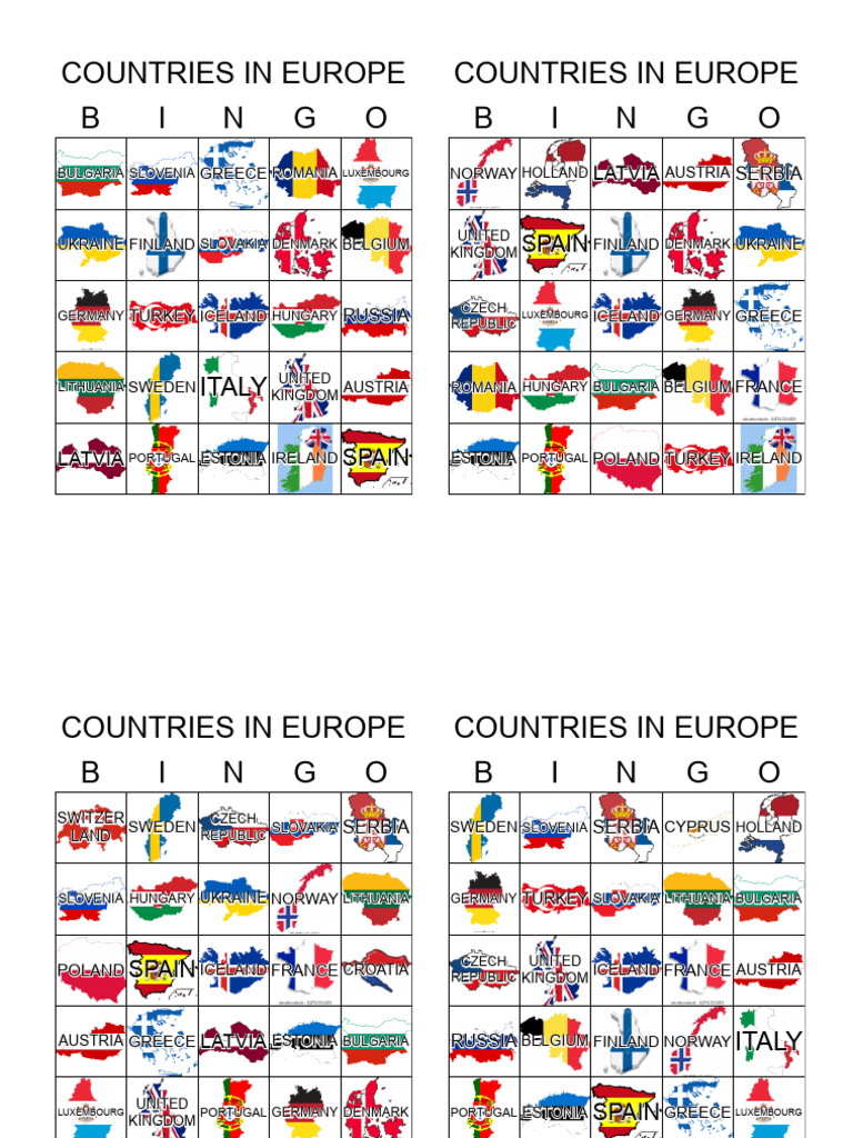 Country Bingo | PDF