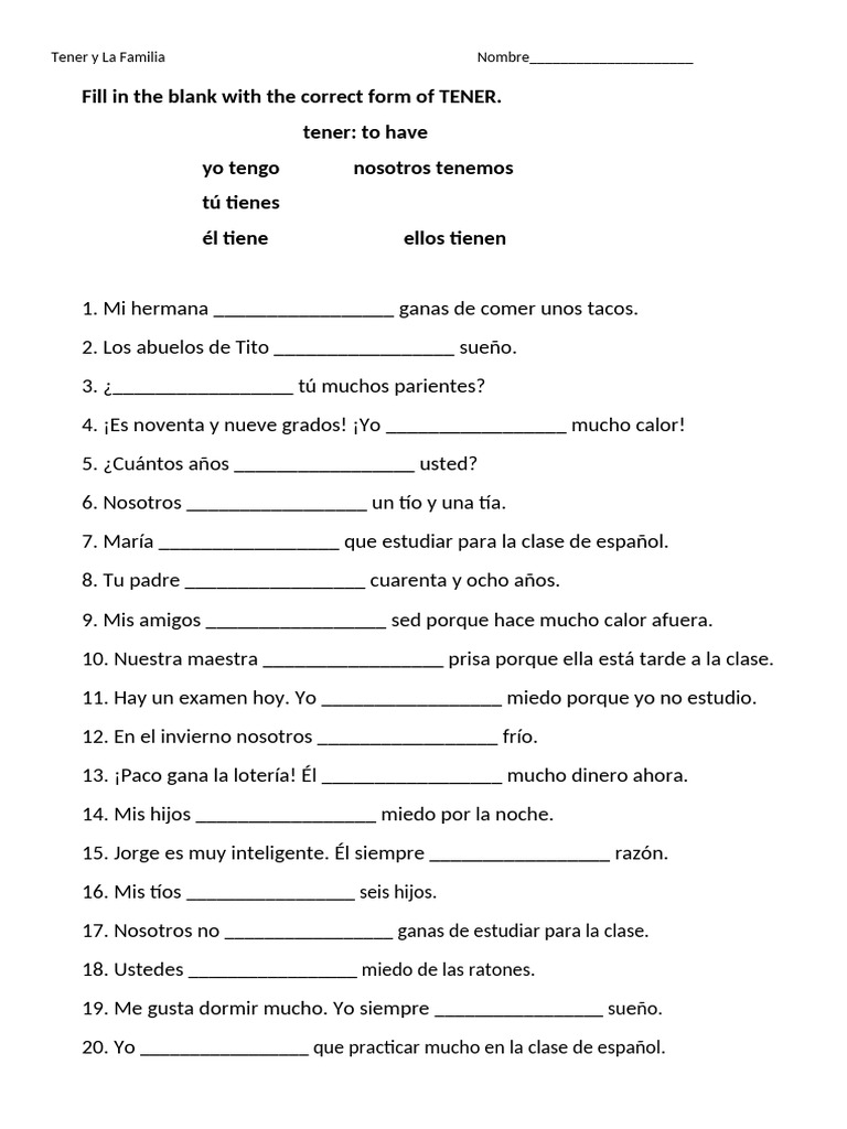 Tener Assingment | PDF | Language Arts & Discipline
