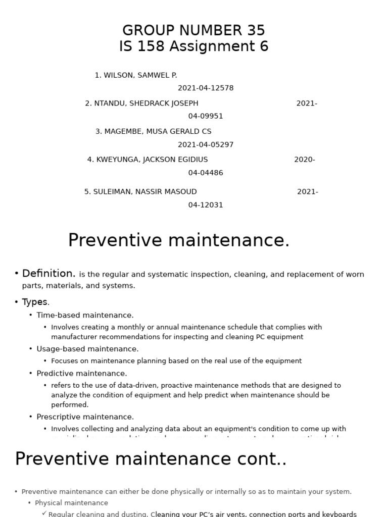 Assignment 6 Group Number 35 | PDF