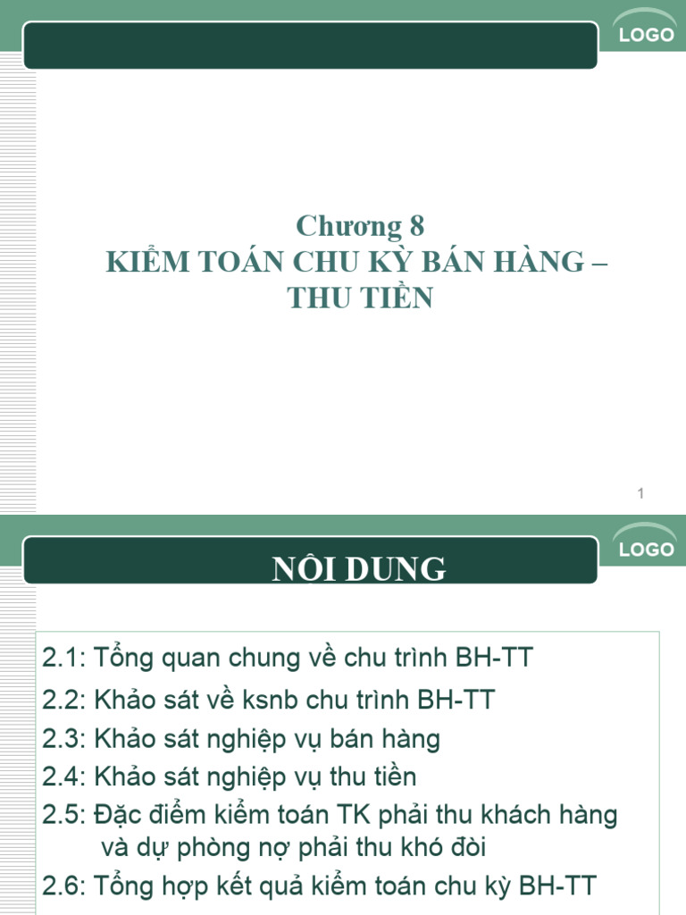 KTTC chuong 8_Ban hang | PDF