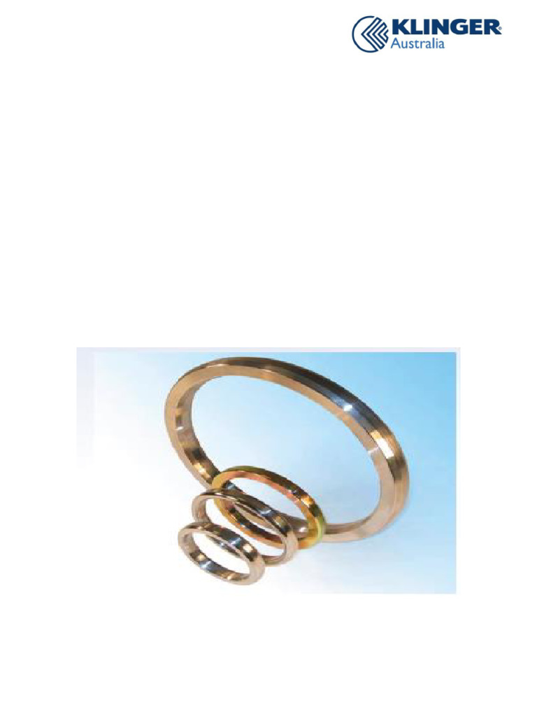 RTJ Gasket Catalogue Rev3 | PDF