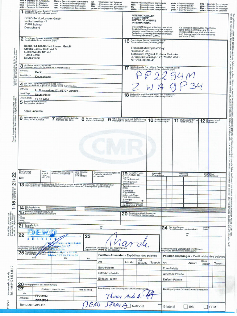 12logistics POD 15095118 | PDF