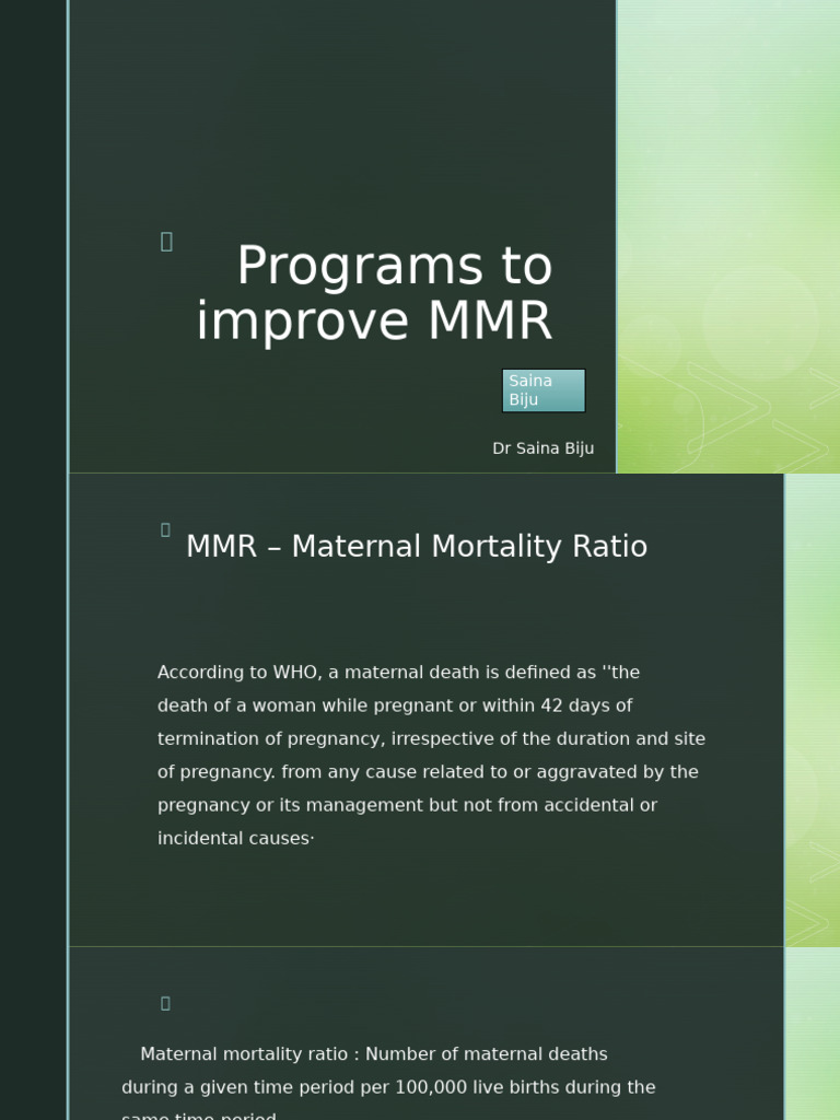 MMR 2 | PDF