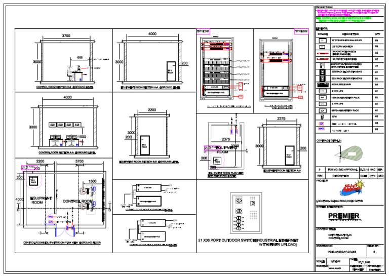 1 Control Room Plan-Control Room | PDF