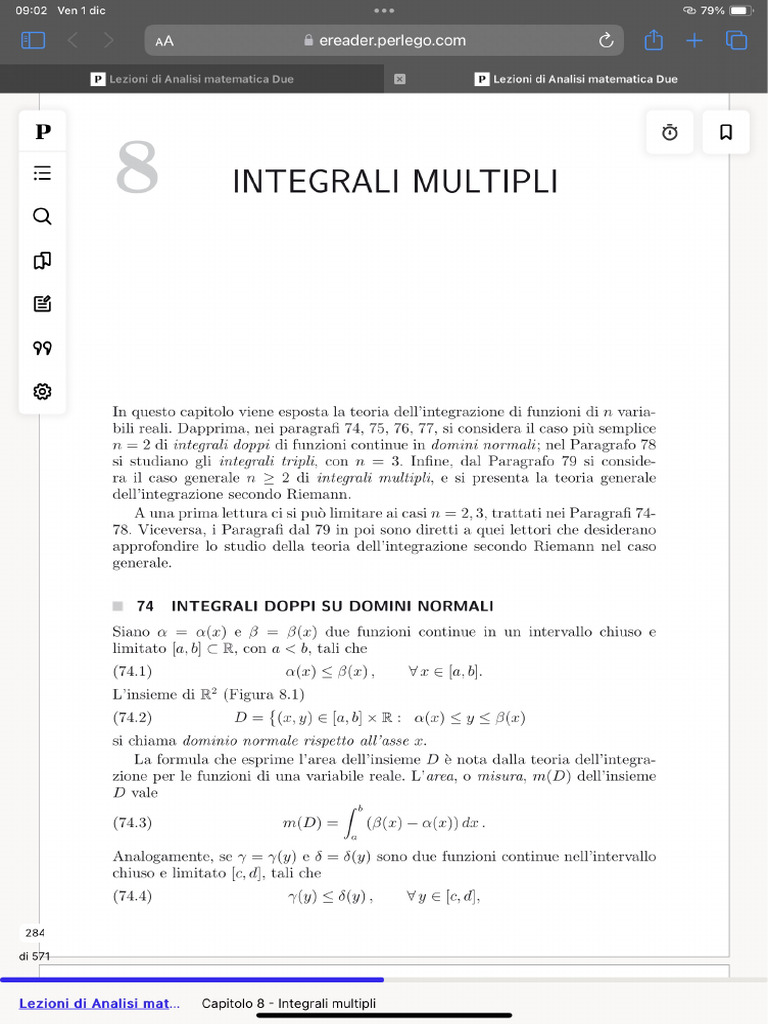 Integrali Multipli | PDF