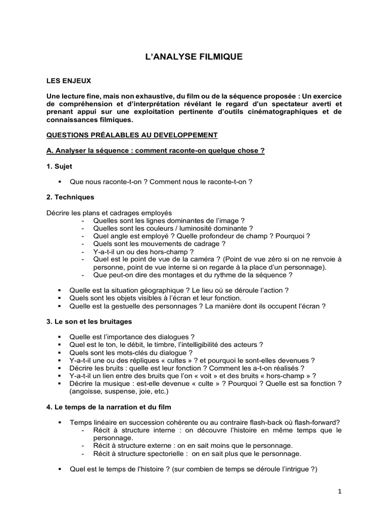 Methodologie D Analyse | PDF