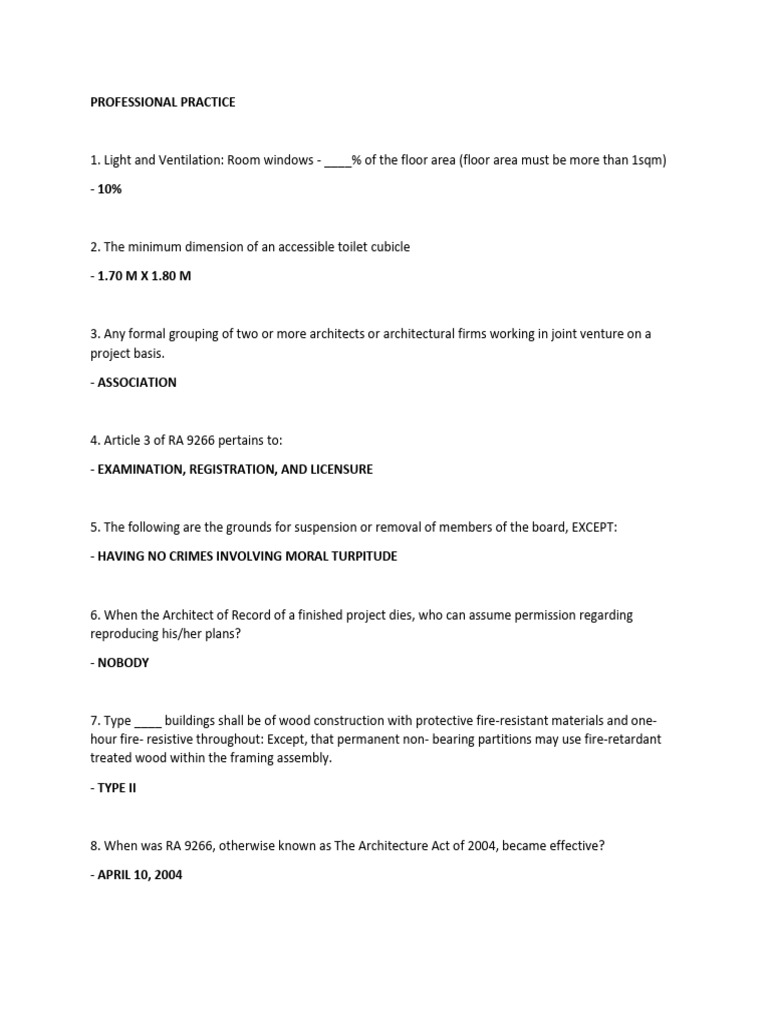 Professional Practice Part 2 | PDF