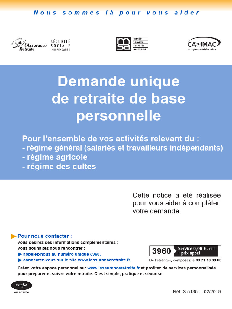 Demande Retraite Personnelle | PDF