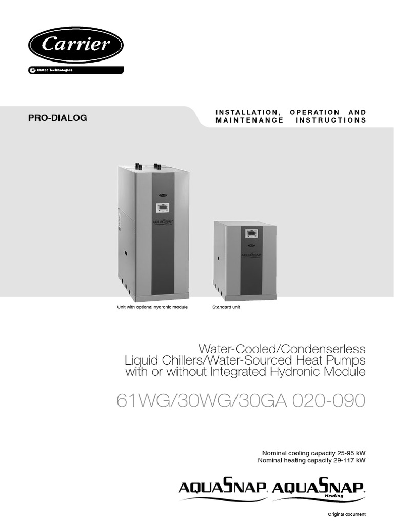 Installation-Operation-Manual-61WG 30WG 30WGA 020 090 | PDF
