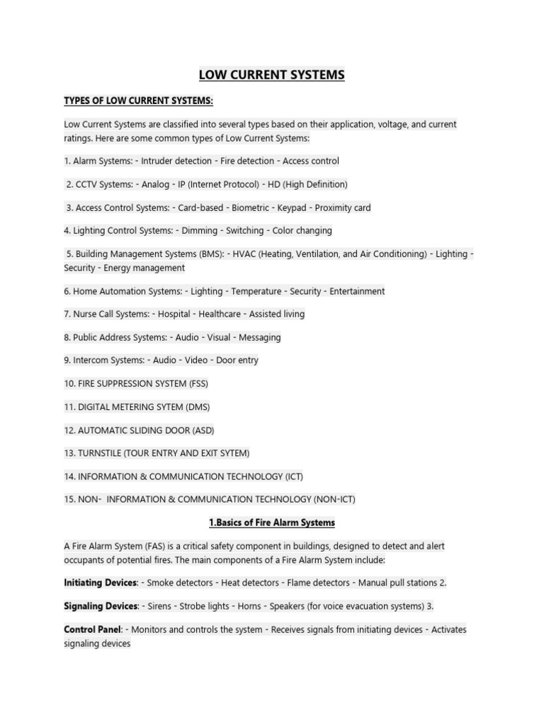 Basics of Elv Systems PDF | PDF | Access Control | Internet Of Things Basics of Elv Systems PDF | PDF | Access Control | Internet Of Things