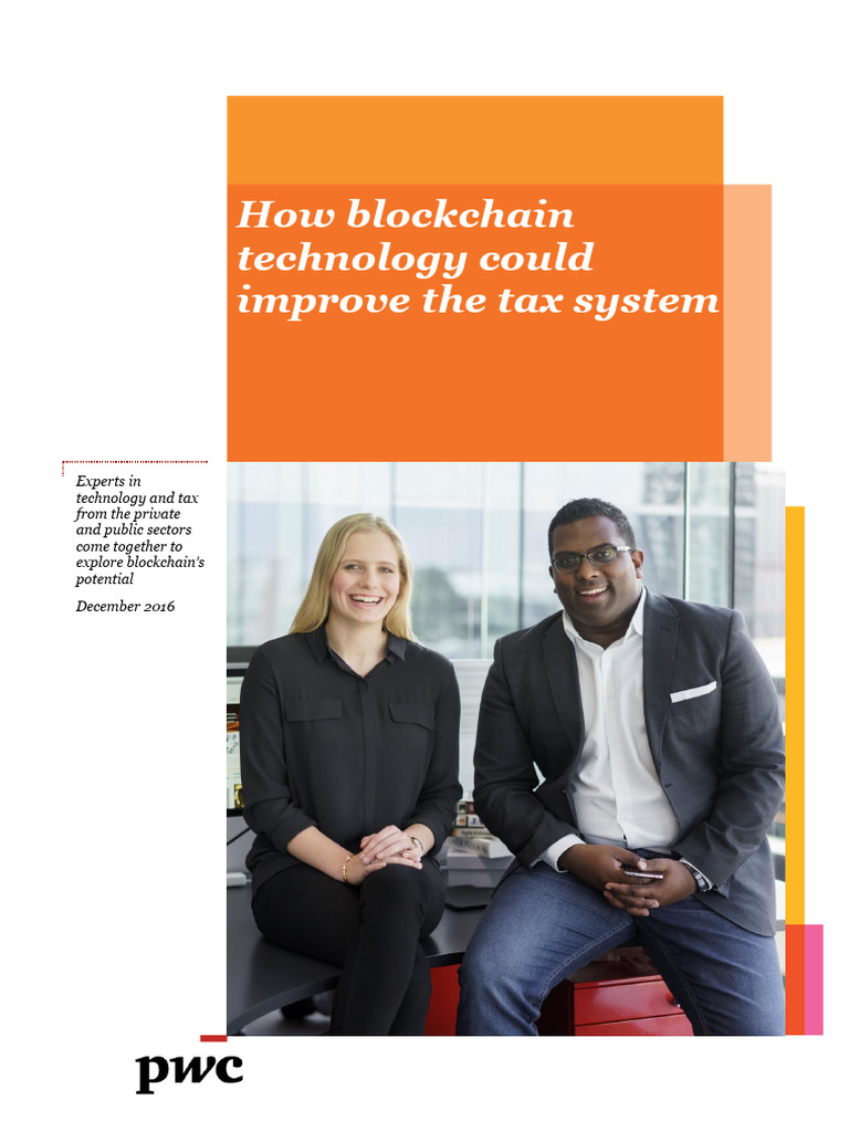 How2 Blockchain Could Improve The Tax System | PDF