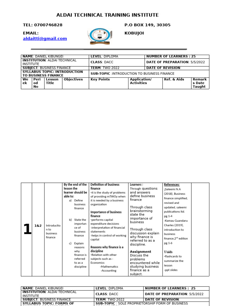 Business Finance | PDF