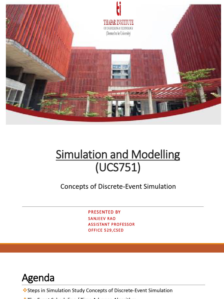 Slide 3b Discrete Event Simulation Types and Modeling With Examples | PDF