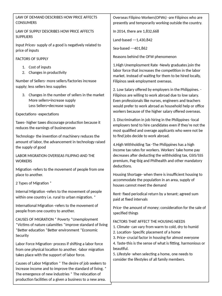 Applied Eco Reviewer | PDF