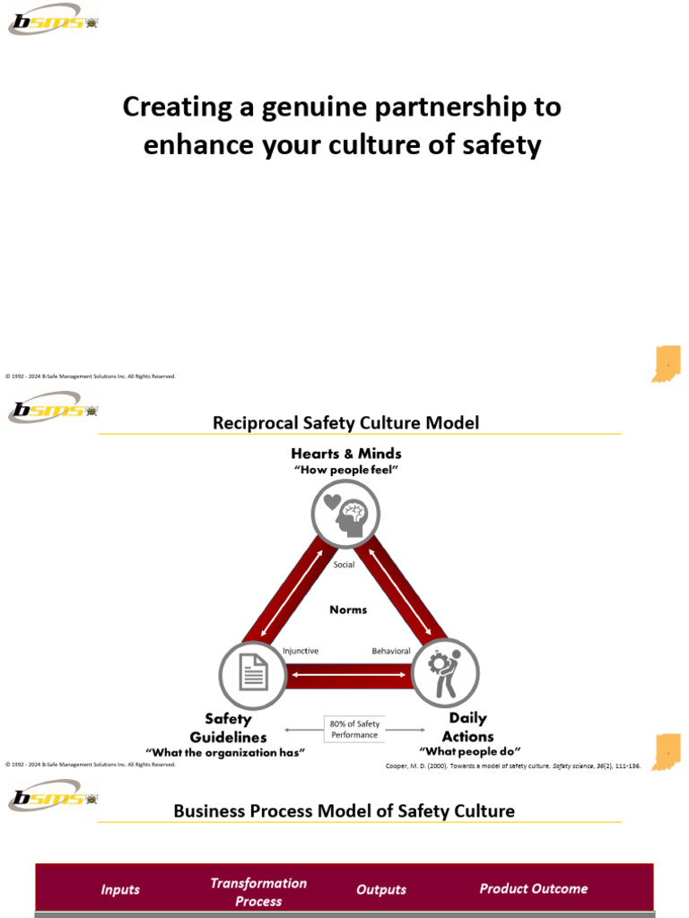 Creating A Genuine Safety Partnership | PDF