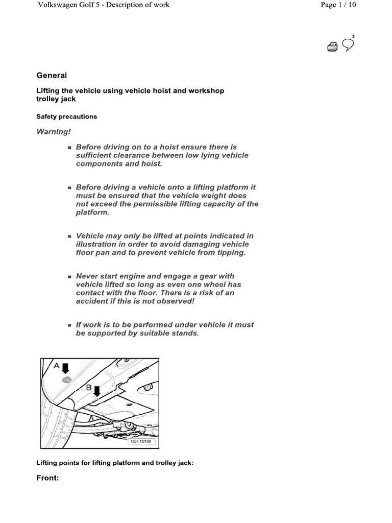 Vw Golf Workshop Service Manual 1 Pdf