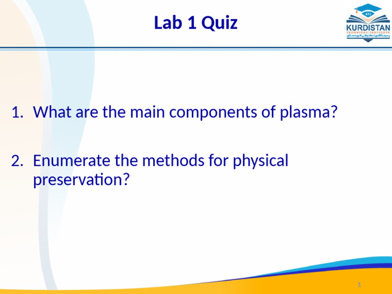Lab 1 Quiz 2 | PDF