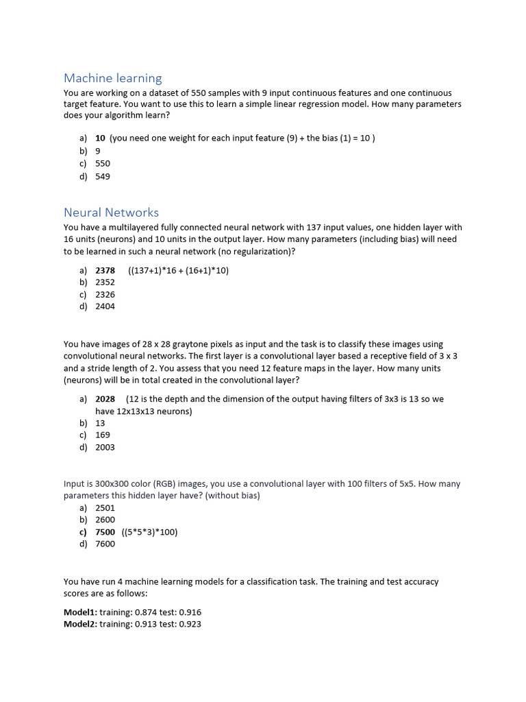 New Questions For Exam | PDF