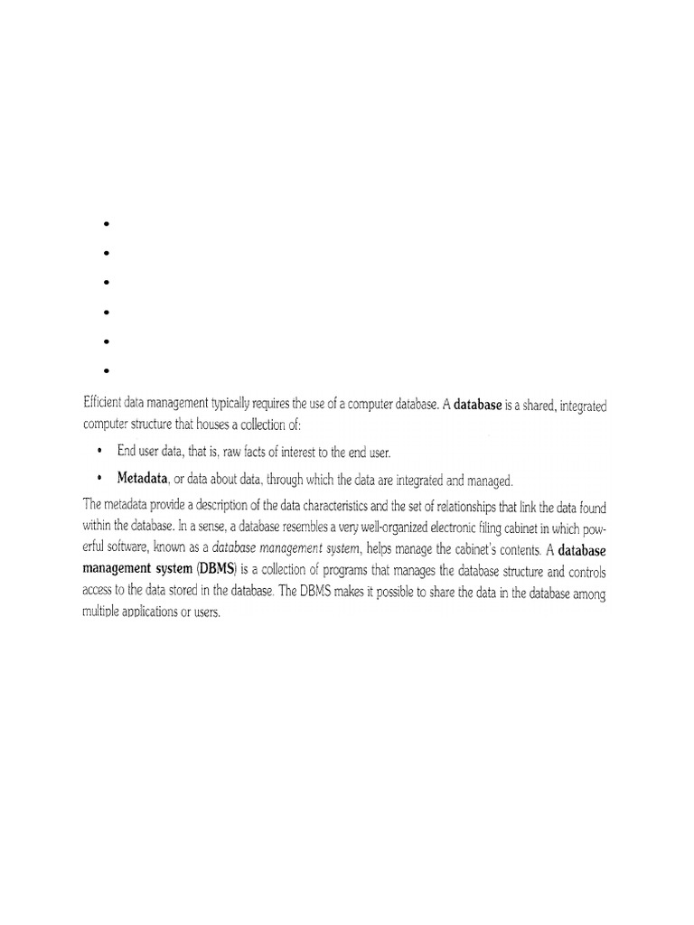 Introduction To Databases | PDF