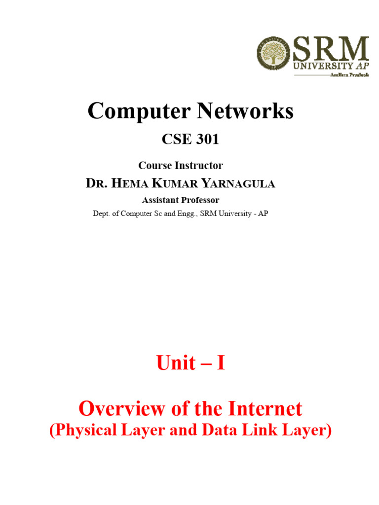 Cn Lecture 07 Error Detection Techniques Pdf