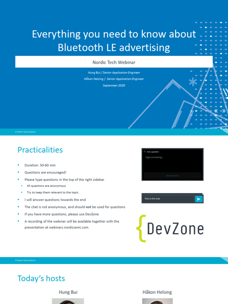 Everything You Need To Know About Bluetooth LE Advertising: Nordic Tech ...