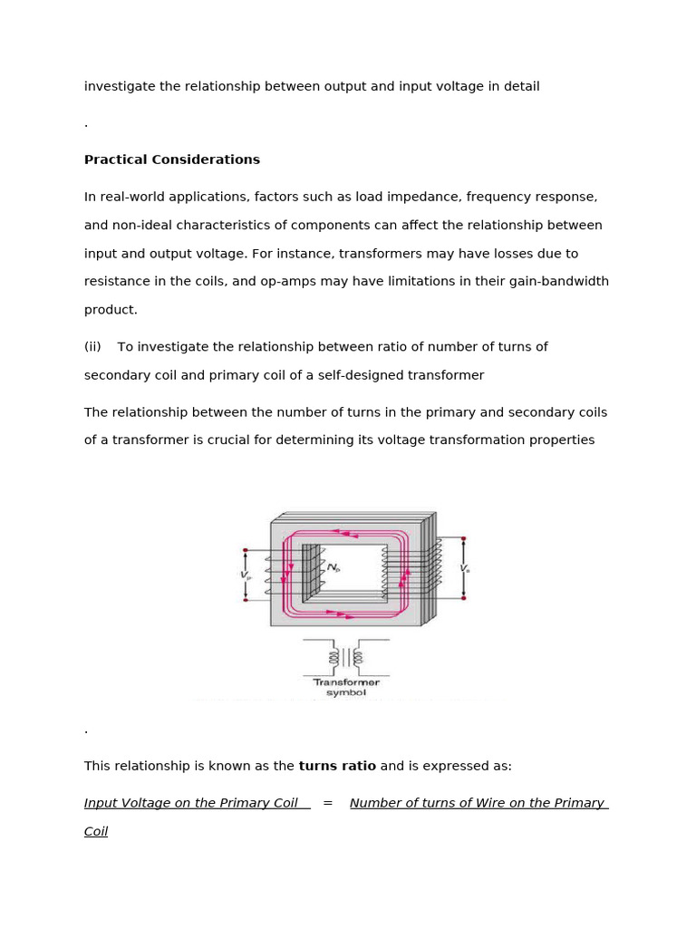Physics Transformer Proj. | PDF | Transformer | Teaching Methods & Materials