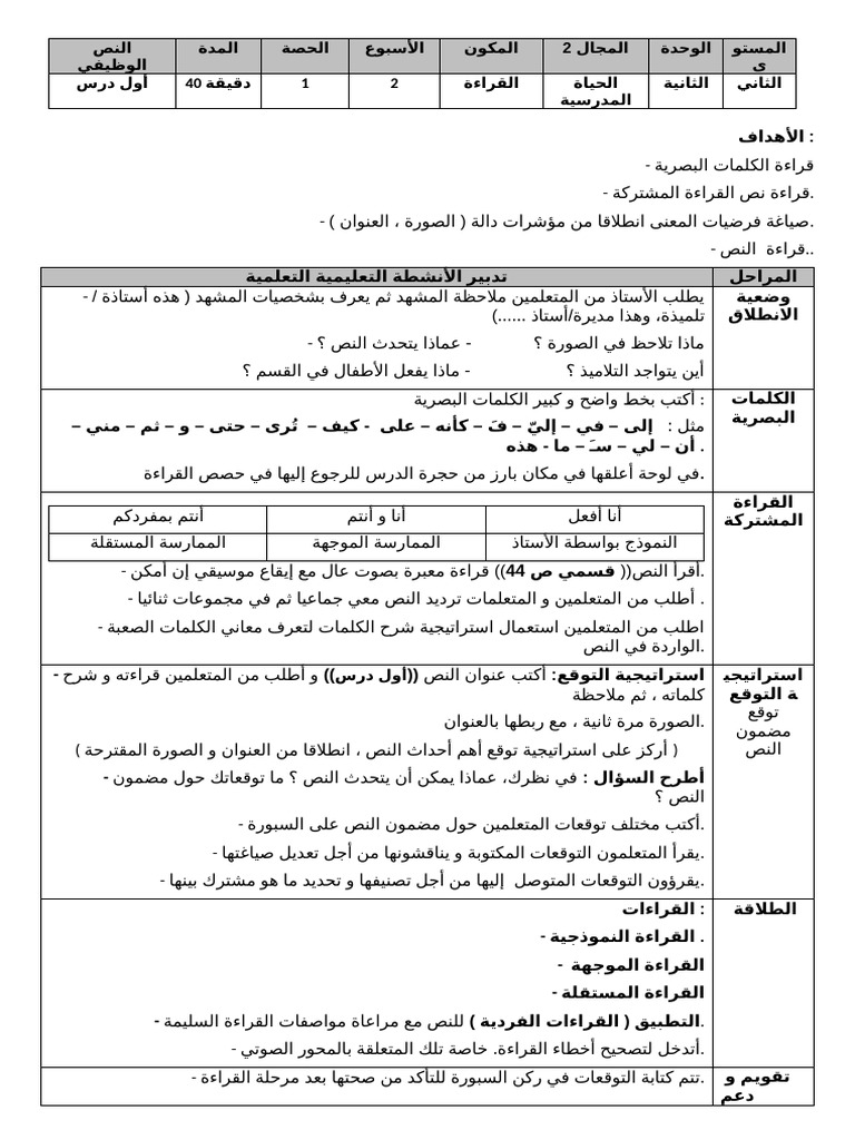 Lecture Ce2 Os 2 Awalo Darsin Séance 1+2+3+4 | PDF
