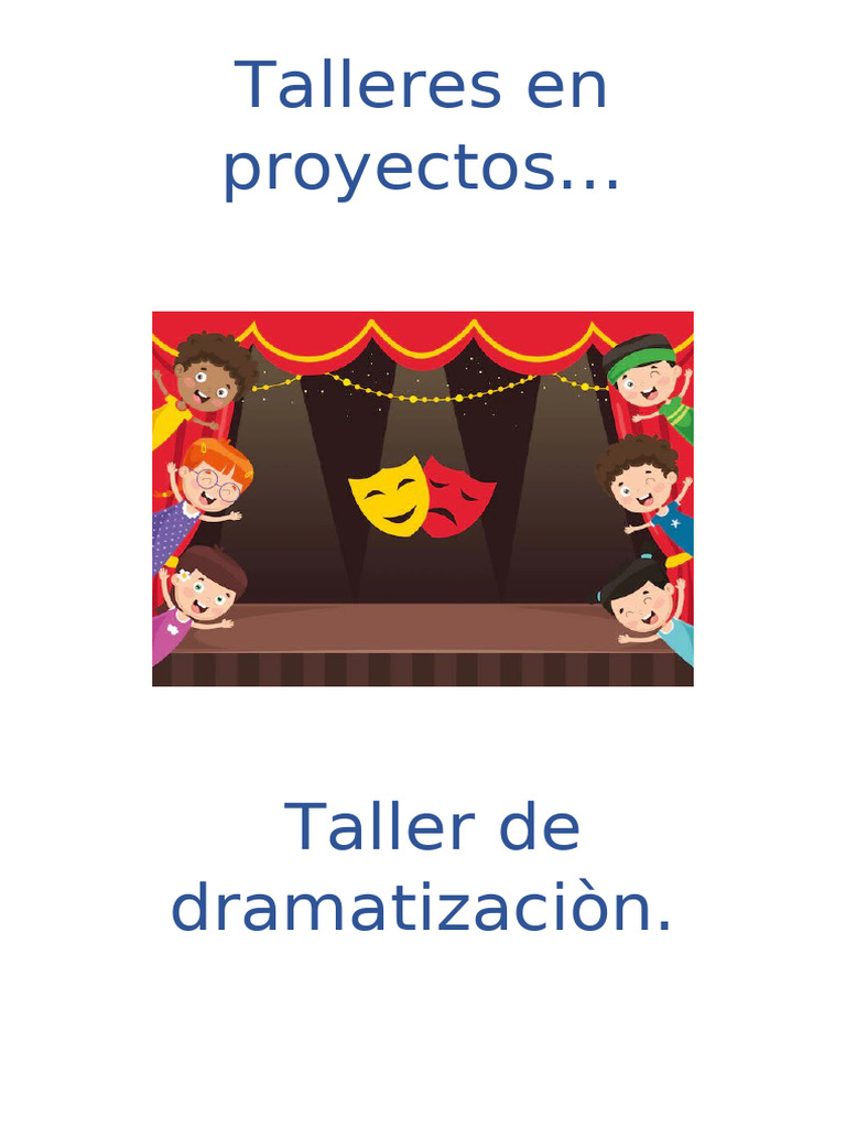 Taller de Dramatizaciòn | PDF