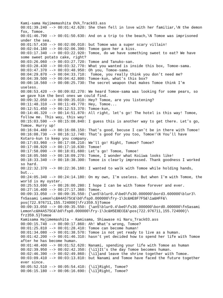 tomoe_timecodes | PDF