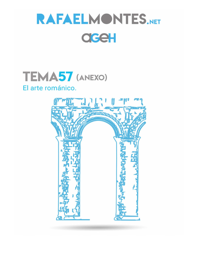 Tema 57. El Arte Romanico. Anexo. | PDF