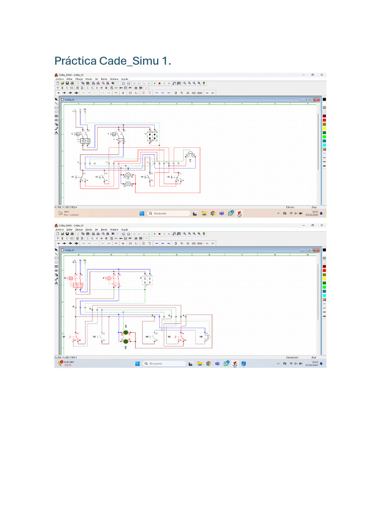 Práctica Cade - Simu 1 | PDF