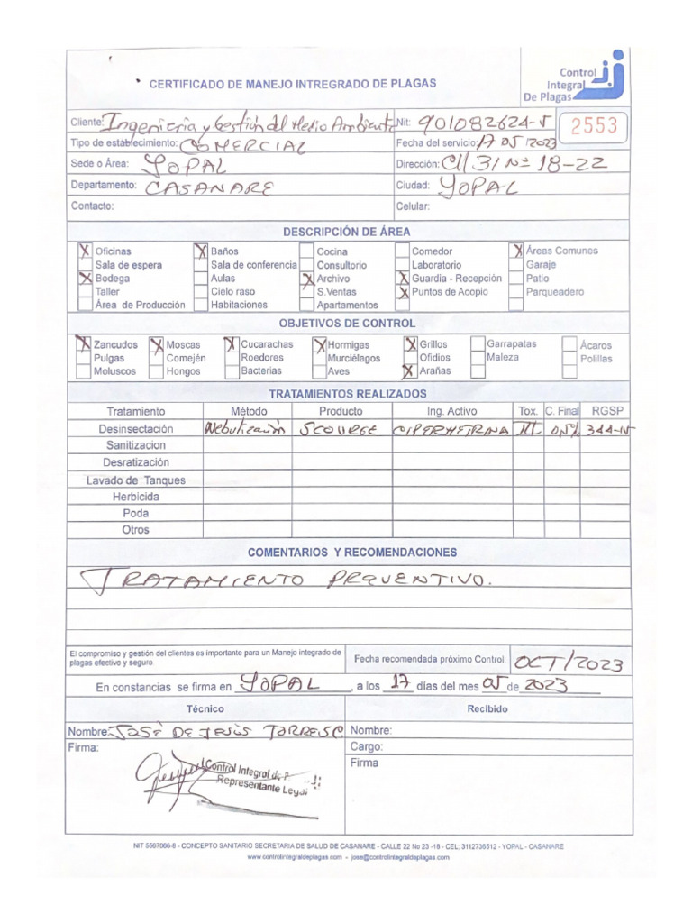 Control 052023 | PDF