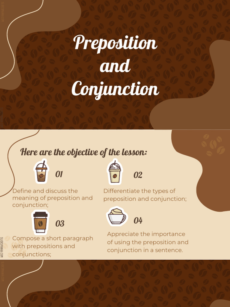 Preposition and Conjunction | PDF