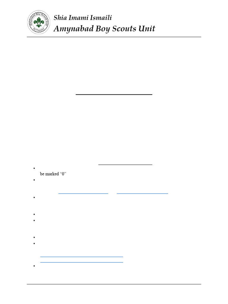 Subject Wise Competition Circular 2024 | PDF