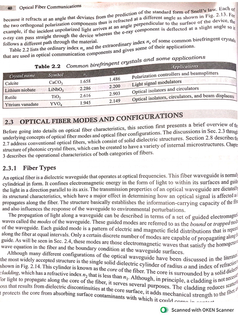 Optical Module 1 Textbook | PDF