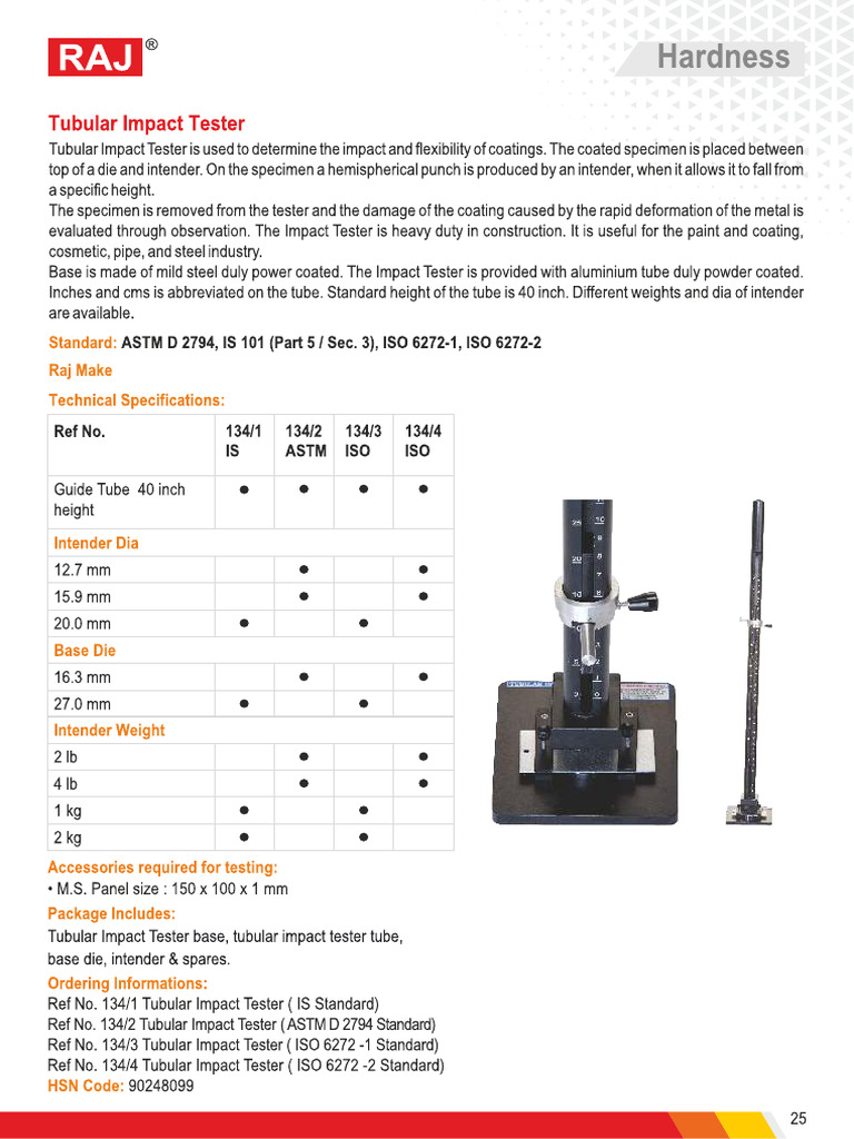 Impact Tester | PDF
