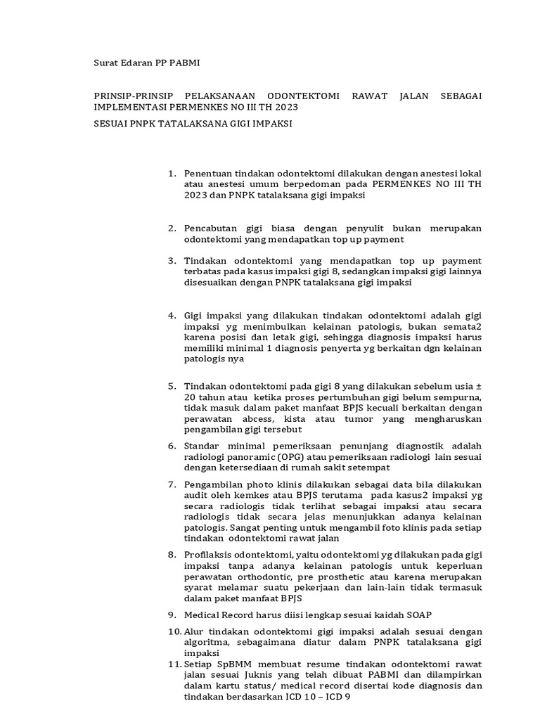 Juknis PMK 3 Baru | PDF