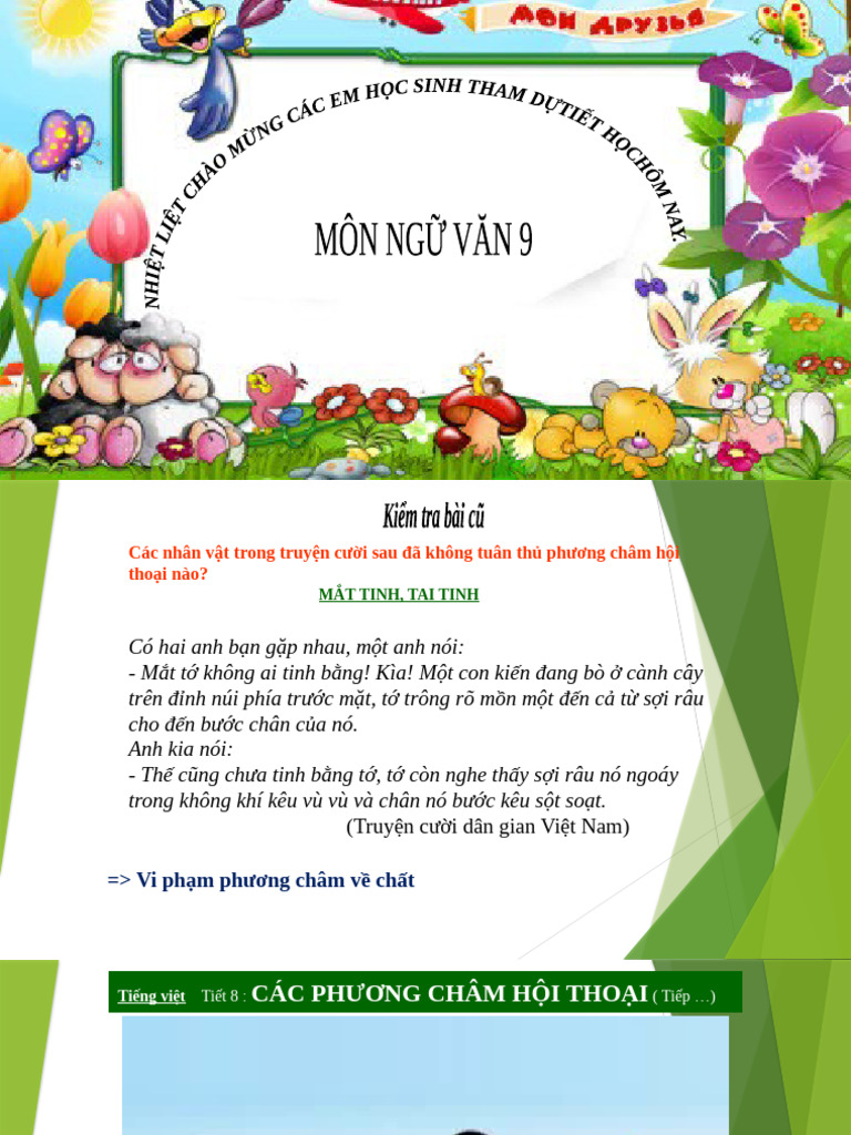 Bai 2 Cac Phuong Cham Hoi Thoai Tiep Theo | PDF