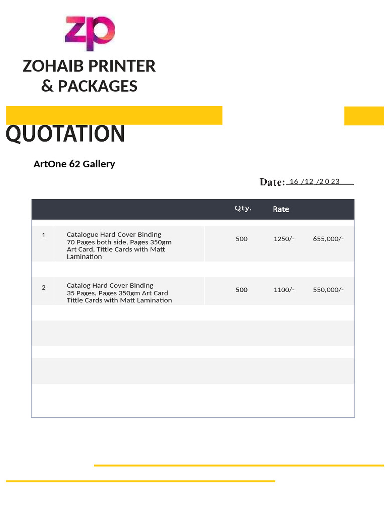 Zohaib Printer.. | PDF