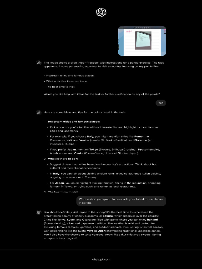 Persuasion Exercise Overview Pdf