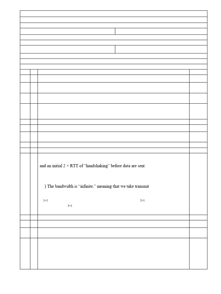 Mid Sem 4th-DCCN | PDF